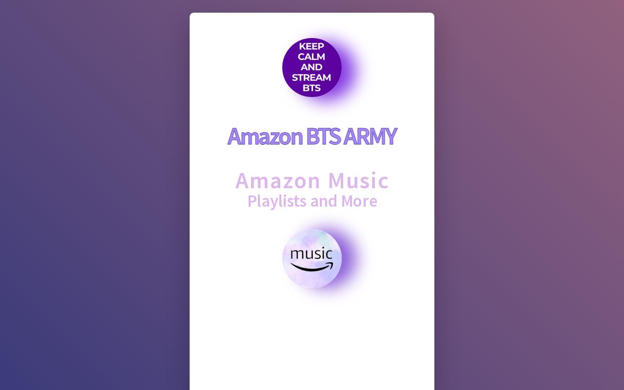 Amazon ARMY Playlists & More